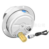 China 100mm Oil-Filled Magnetic Electric Contact Pressure Gauge for Industrial Applications for sale