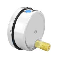 China Standard Thread M20*1.5 Back Connected Air Pressure Gauge for Gas and Liquid Measurement for sale