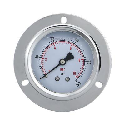 China Customized Y60ZT Oil Filled Manometer for Accurate Pressure Measurement in Industrial for sale