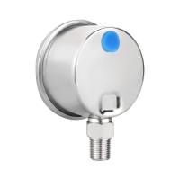 China 4-40mm All Stainless Steel Pressure Gauge Oil-Filled Manometer for Gas and Water Pressure for sale