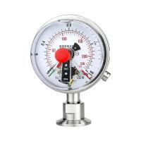 China 1.6% Precision Stainless Steel Electric Contact Pressure Gauge 4