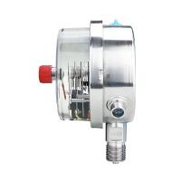 China 100mm YXC100BF Magnetic Assisted Pressure Gauge for Heavy-Duty Applications for sale