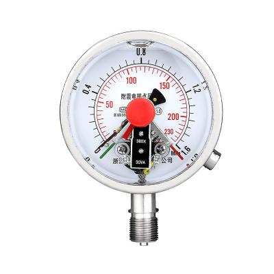 China Advanced YNXC100BF Electric Contact Pressure Gauge for Accurate Pressure Measurement for sale