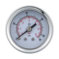 China 40mm Stainless Steel Housing 400bar General Pressure Gauge Manometer for 25 Range for sale