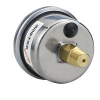 China 40mm Stainless Steel Housing 400bar General Pressure Gauge Manometer for 25 Range for sale