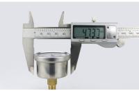 China 40mm Stainless Steel Housing 400bar General Pressure Gauge Manometer for 25 Range for sale