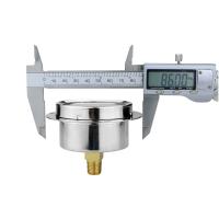 China Industrial Air Capsule Pressure Gauge ZG1/4 Thread 0-100KPa Range Precision 2.5% for sale