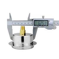 China Back Connected Capsule Air Pressure Gauge for 0-2.5 to 0-100KPa Range M14*1.5 Thread for sale