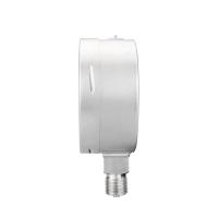 China Matte Stainless Steel Pressure Gauge M20*1.5 Thread 250mpa for Hydraulic Applications for sale