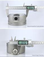 China 100mm Stainless Steel Water Pressure Gauges Made In For Accurate Pressure Reading for sale