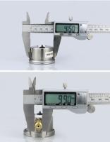 China 1.5 inch 40bar/psi stainless steel case brass connection dry pressure gauge manometer for sale