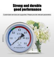 China OEM Supported 6bar 100mm Back Connection Manometer for Water/Oil/Gas Pressure Gauges for sale