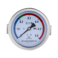 China Clamp Type Design 100mm Axial Hydraulic Oil Pressure Gauge for Precise Measurements for sale