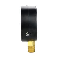 China 100mm NPT1/2 Dry Pressure Gauge with Iron Shell and Copper Connector Precision 1.6% for sale