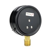 China 100mm NPT1/2 Dry Pressure Gauge with Iron Shell and Copper Connector Precision 1.6% for sale