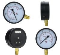 China 1/2 Thread Connection 400bar 1.6% 4 Inch 100mm Bottom Dry Pressure Gauges at Affordable for sale