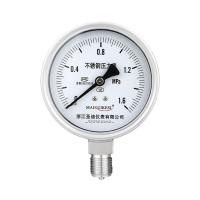 China Customized Stainless Steel Pressure Gauge for OEM Mpa Scale LPG 100mm Pressure Test Gauge for sale