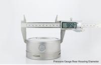 China Customized Stainless Steel Pressure Gauge for OEM Mpa Scale LPG 100mm Pressure Test Gauge for sale