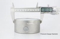 China Customized Stainless Steel Pressure Gauge for OEM Mpa Scale LPG 100mm Pressure Test Gauge for sale