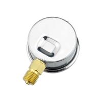 China 50mm Glycerine Filled Pressure Gauge for Industrial Applications -1-0-2.4bar Range for sale