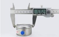 China 50mm Liquid Filled Pressure Gauge for High Temperature Hydraulic Pressure Measurement for sale