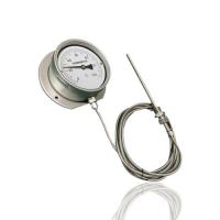 China Stainless Steel Bimetal Thermometer 3 Inch 0-150 Degree for Industrial Applications for sale