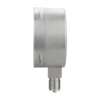 China High Precision 100KPa Micro Pressure Gauge with Dual Scale and Stainless Steel Housing for sale