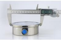 China Zhejiang Made 4 Inch Glycerin Bourdon Tube Type Manometer for High Pressure Measurement for sale