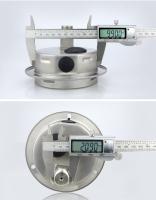 China 4 Inch Stainless Steel Pressure Gauge 2500bar G Thread Hydraulic Universal Manometer for sale