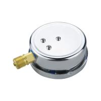 China 100mm Precision Panel Mount Pressure Gauge for Oil-Filled Water Air Pressure Measurement for sale