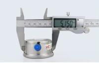 China High Precision YN50 Hydraulic Pressure Meter Gauge with 2.5% Accuracy and 304ss Shell for sale