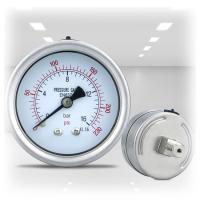 China CE Certified Stainless Steel Pressure Gauge for Pressure Measuring 0...1...1000bar Range for sale