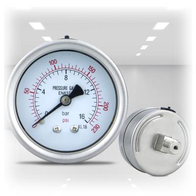 China CE Certified Stainless Steel Pressure Gauge for Pressure Measuring 0...1...1000bar Range for sale