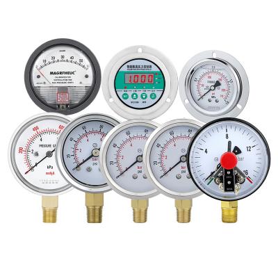 China 1/4 Threaded Connection 60mm Surface Diameter Precision Pressure Gauge for 250 Range for sale