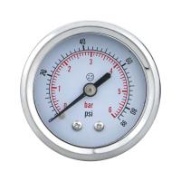 China High Precision Dry Pressure Gauge with 50mm Diameter and 400bar Range Made in Zhejiang for sale