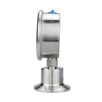 China Sanitary Industry 50.5mm Clamp Diaphragm Manometer Pressure Gauges with 40 Range by OEM for sale