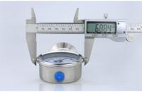 China 50.5/64 mm Chuck Type Diaphragm Pressure Gauges for Sanitary Industry Production Line for sale