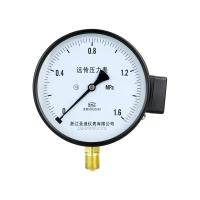 China OEM Customized 150mm Liquid Gas Oil Manometer Gauge for Pressure Range -1-0-1000bar for sale