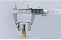 China OEM All Stainless Steel Axial Manometer Pressure Gauge for Liquid Gas 's Professional for sale