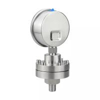 China Zhejiang Made 2.5 Precision 60mm Stainless Steel Diaphragm Pressure Gauges with Long for sale