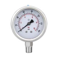 China 60mm Stainless Steel Dry Pressure Gauge for Corrosion Resistant Pressure Measurement for sale