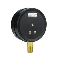 China Highly Accurate Chinese Made 4 Inch Dry Air Compressor Mechanical Oil Pressure Gauge for sale