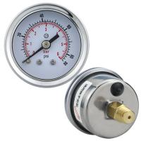 China 1.5 Inches 304ss Case 1/8 Brass Thread Water Pressure Gauge for Measuring Instrument for sale