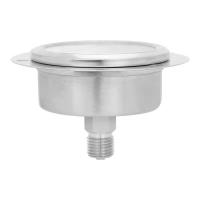 China Full Stainless Steel 100psi Glycerinated Oil Manometer for Precision Pressure Reading for sale