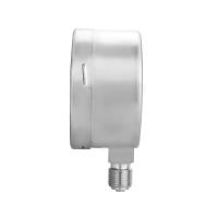 China YE75BF 76mm Nominal Diameter Overvoltage Protection All Stainless Steel Pressure Gauge for sale