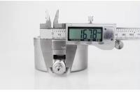 China YE75BF 76mm Nominal Diameter Overvoltage Protection All Stainless Steel Pressure Gauge for sale