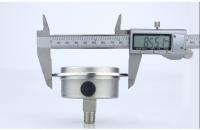 China ZG1/4 Thread Stainless Steel Water Pressure Gauge for Precise Psi and Bar Measurements for sale