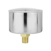 China Housing Iron-Plated Chrome Hydraulic Capsule Micro Pressure Gauge for Oil Pressure for sale