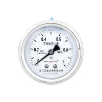 China 50.5/64mm Clamp Connect High Precision Air Liquid Pressure Gauge for Axial Fuel Meter for sale
