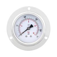 China Customized Support OEM 60mm All Stainless Steel Pressure Gauge 16bar ZG1/4/NPT1/4 Thread for sale